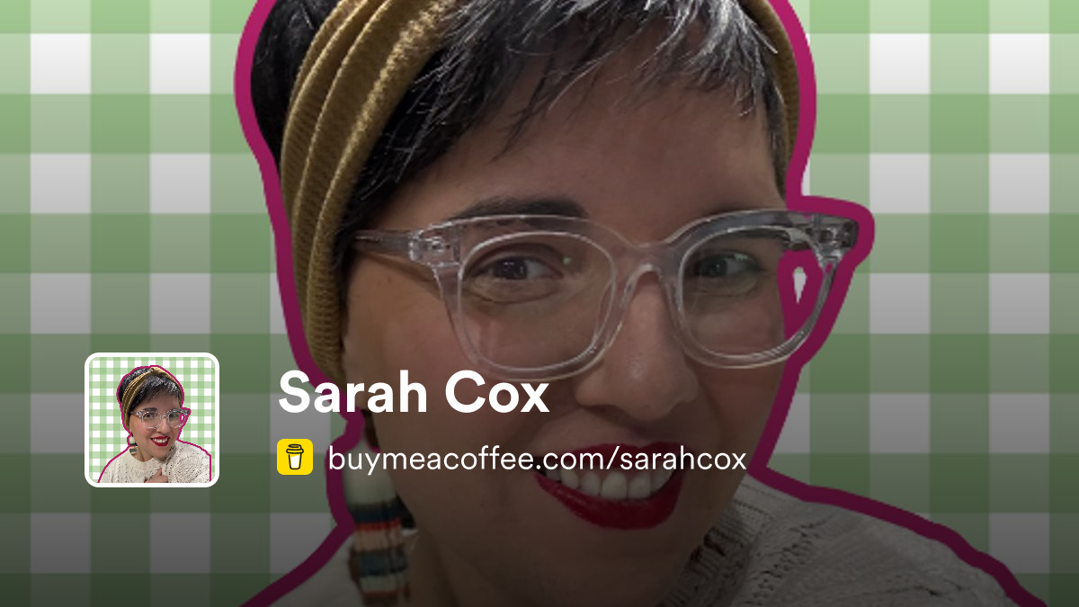 Membership | Sarah Cox - Buymeacoffee