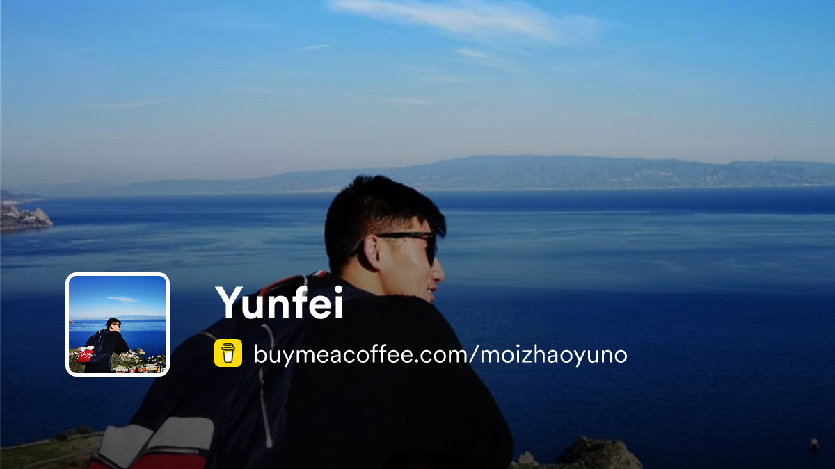 Yunfei - Buymeacoffee