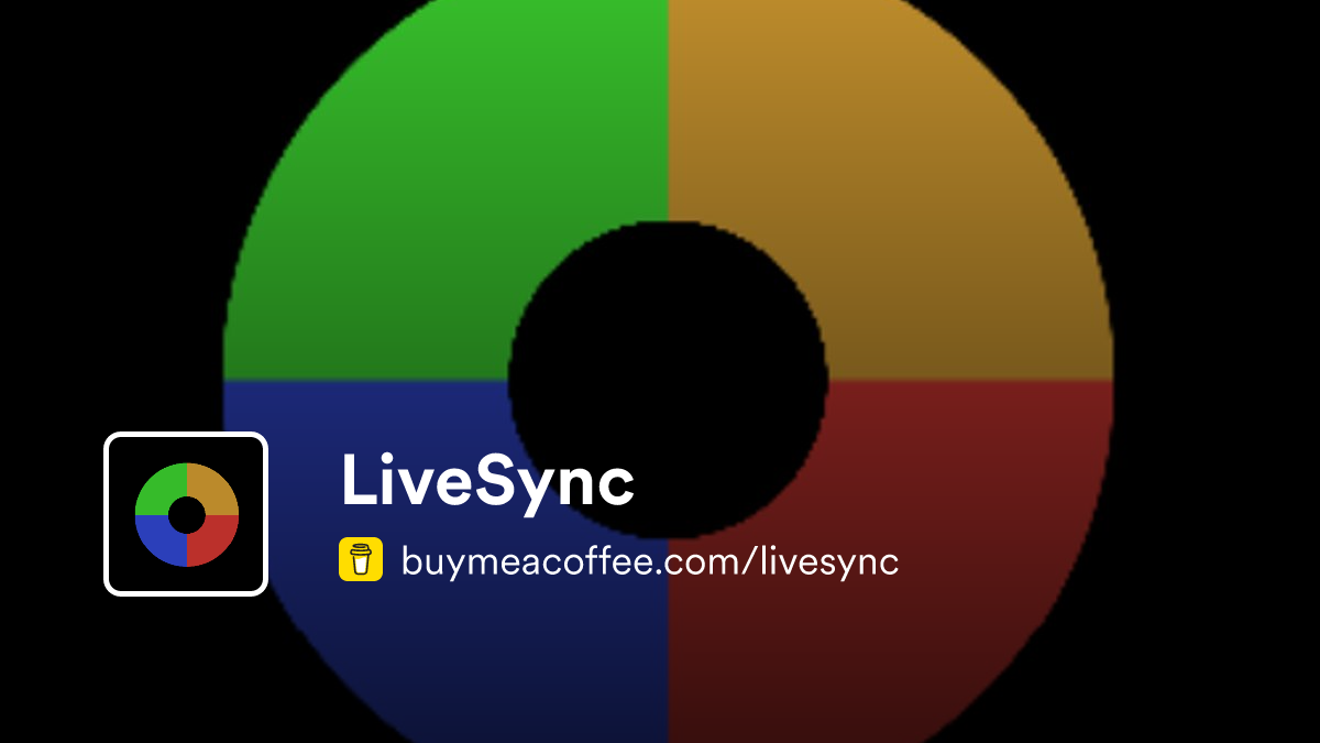 Livesync - Buymeacoffee