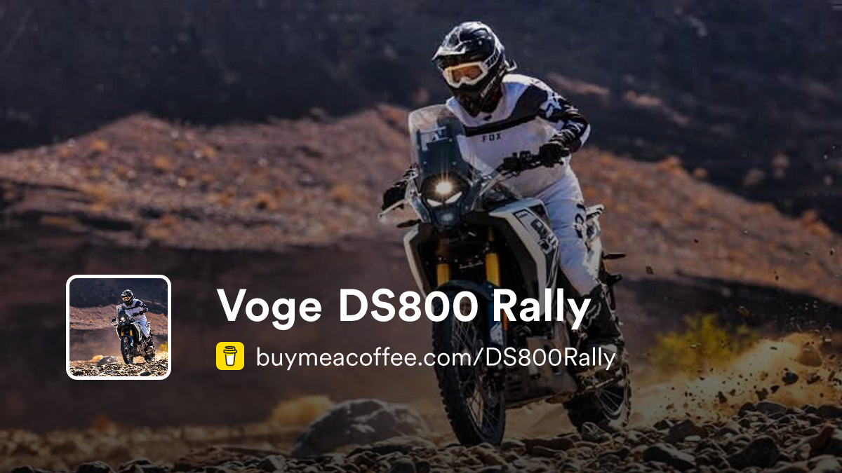 Voge DS800 Rally - Buymeacoffee