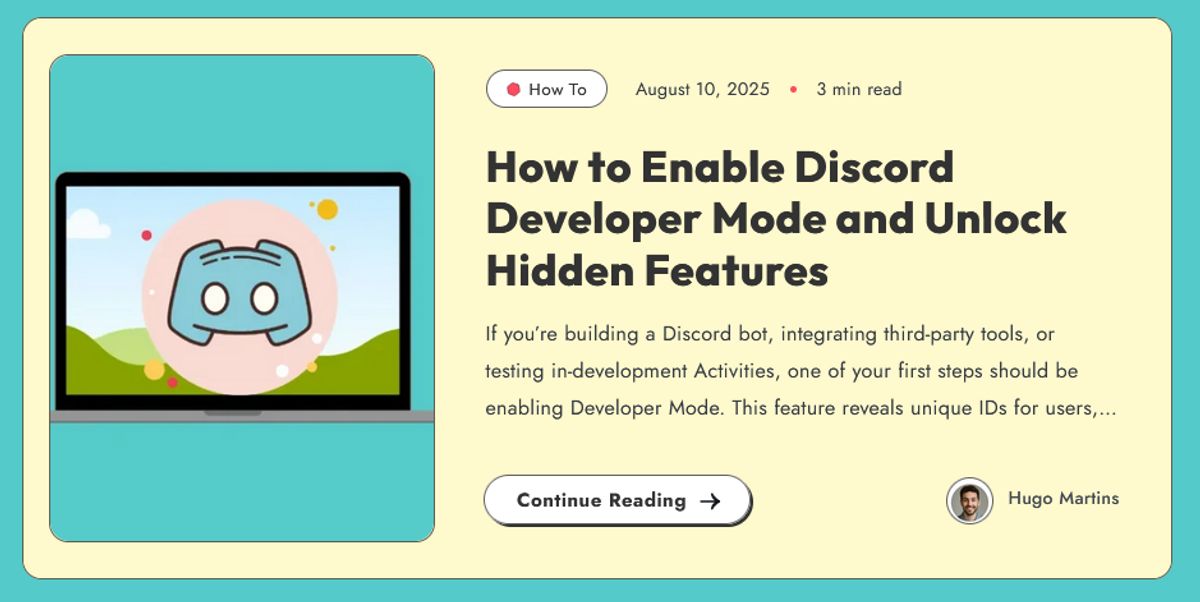 How To Activate Discord Developer Mode and Access Hidden Features ...