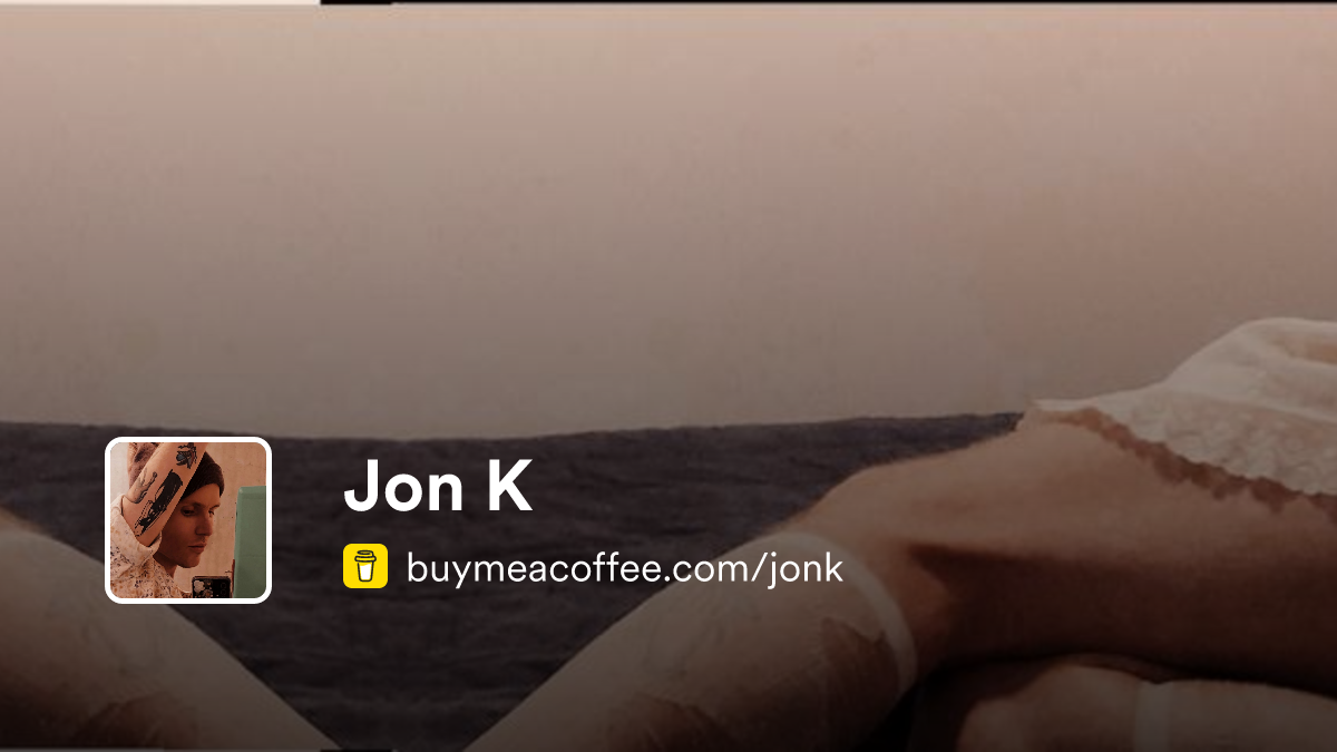 Jon K - Buymeacoffee