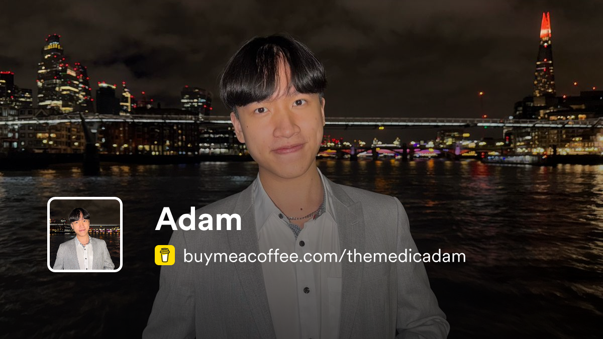 Adam - Buymeacoffee