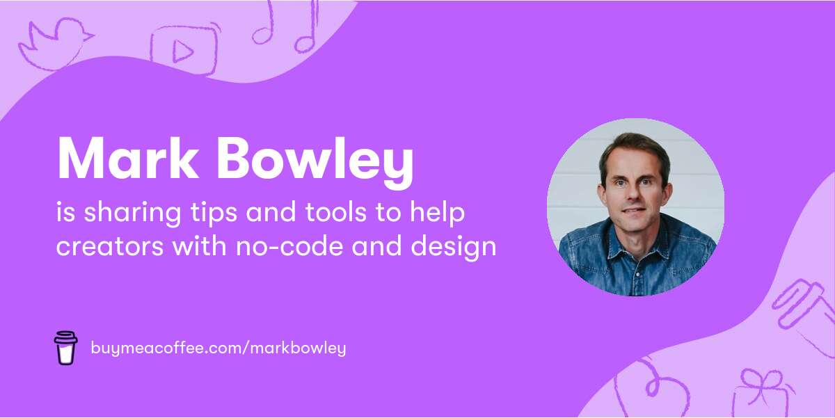 Posts | Mark Bowley - Buymeacoffee