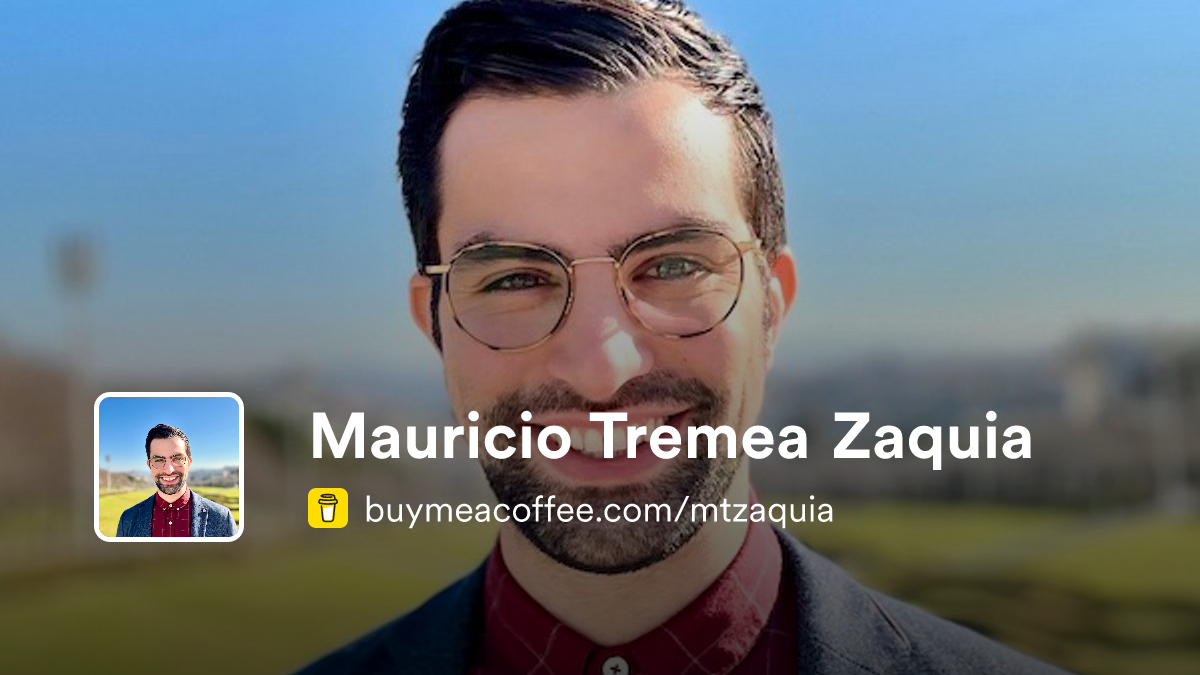 Mauricio Tremea Zaquia - Buymeacoffee