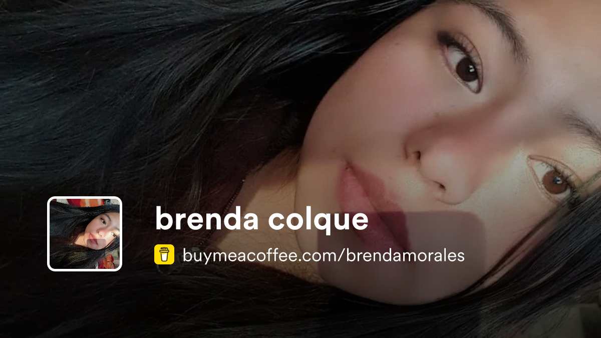 Brenda Colque Buymeacoffee 9810