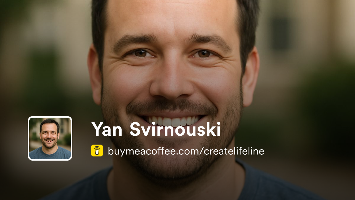 Yan Svirnouski Buymeacoffee