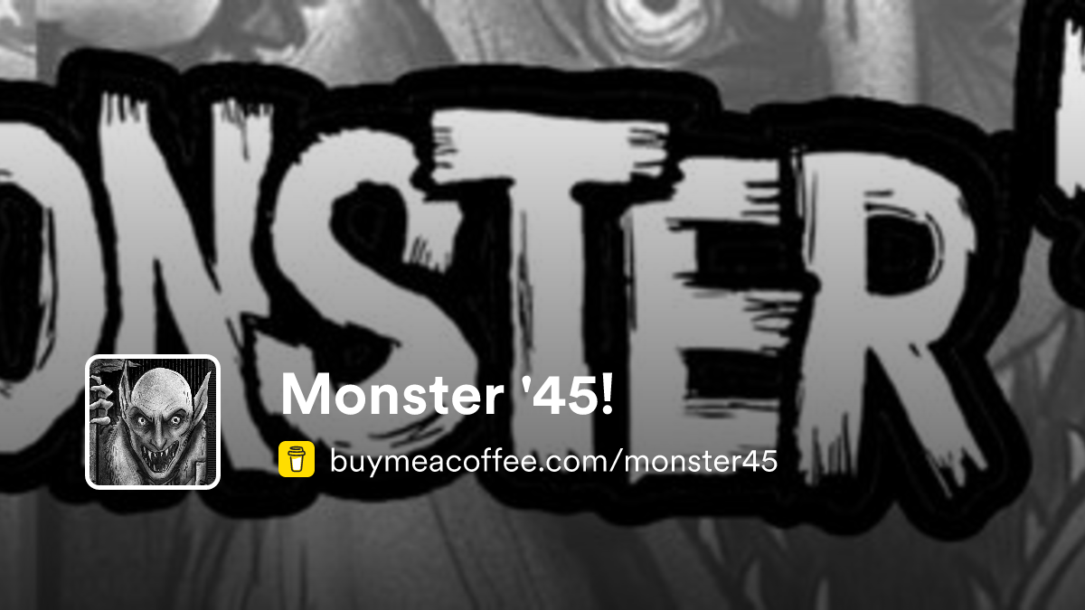 Monster '45! is Creating a webcomic and spooky story setting ...