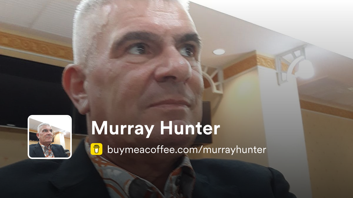 Murray Hunter - Buymeacoffee