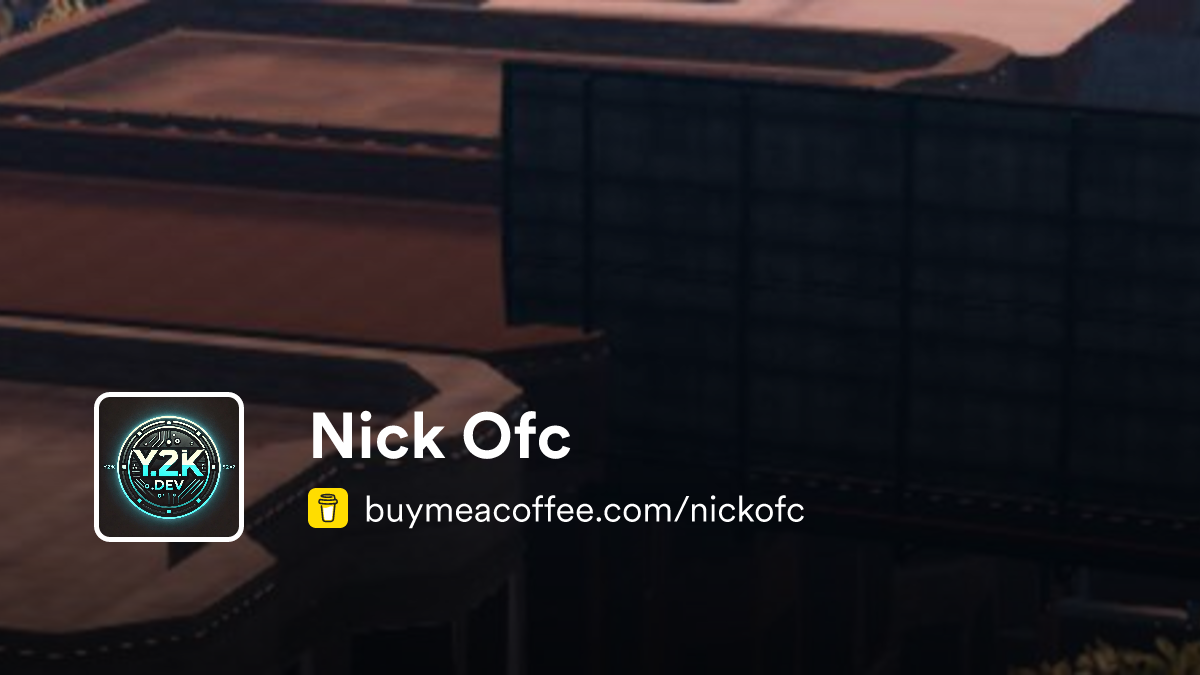 Membership | Nick Ofc - Buymeacoffee