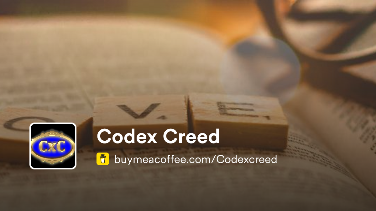 Codex Creed - Buymeacoffee