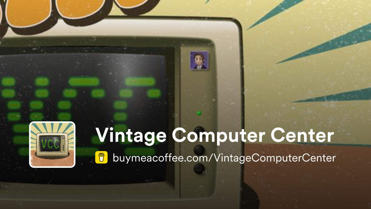 Vintage Computer Center - Buymeacoffee