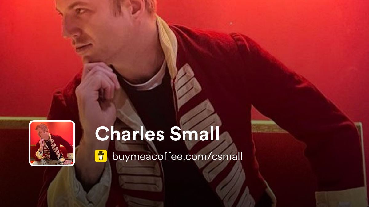 Charles Small - Buymeacoffee