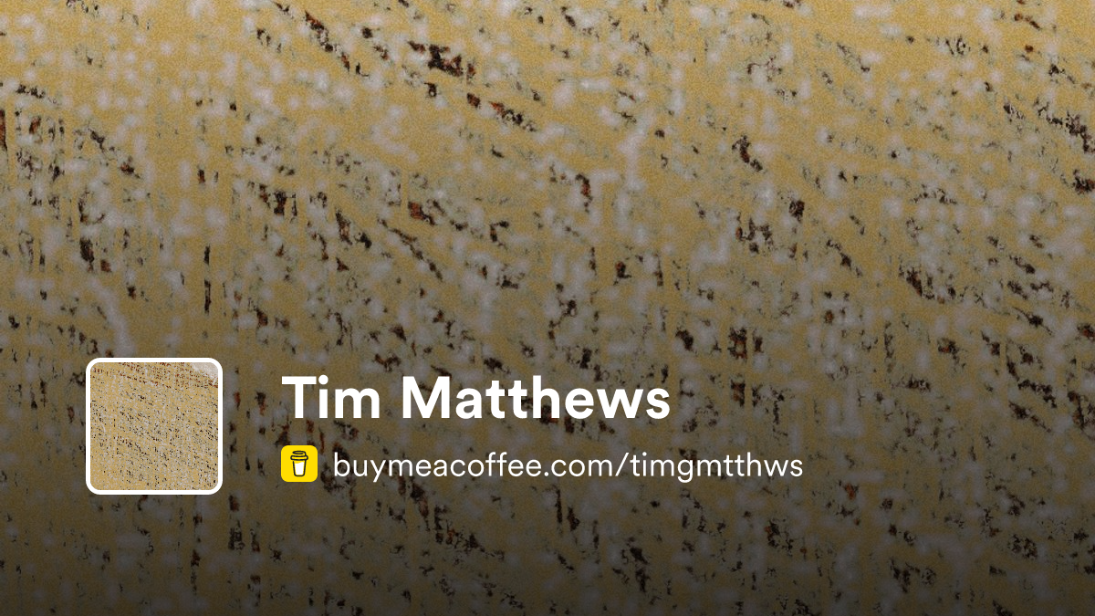 Tim Matthews is Recording, mixing and mastering for independent artists ...