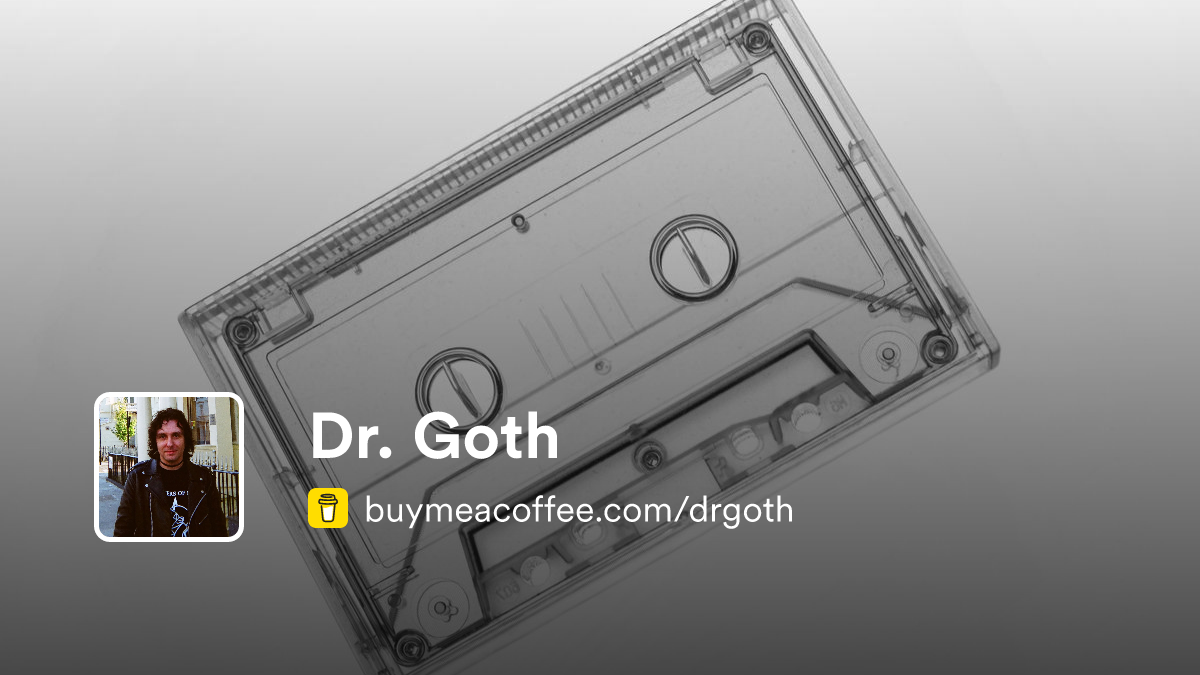 Dr. Goth - Buymeacoffee