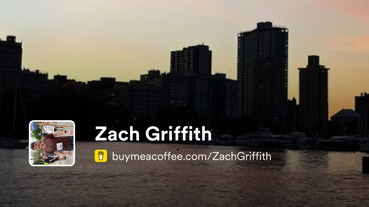Zach Griffith - Buymeacoffee