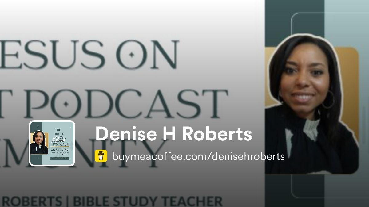 Denise H Roberts - Buymeacoffee