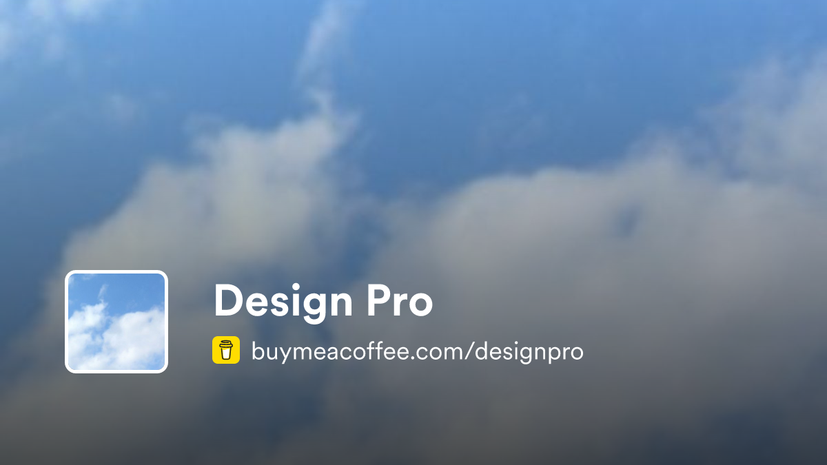 Design Pro - Buymeacoffee
