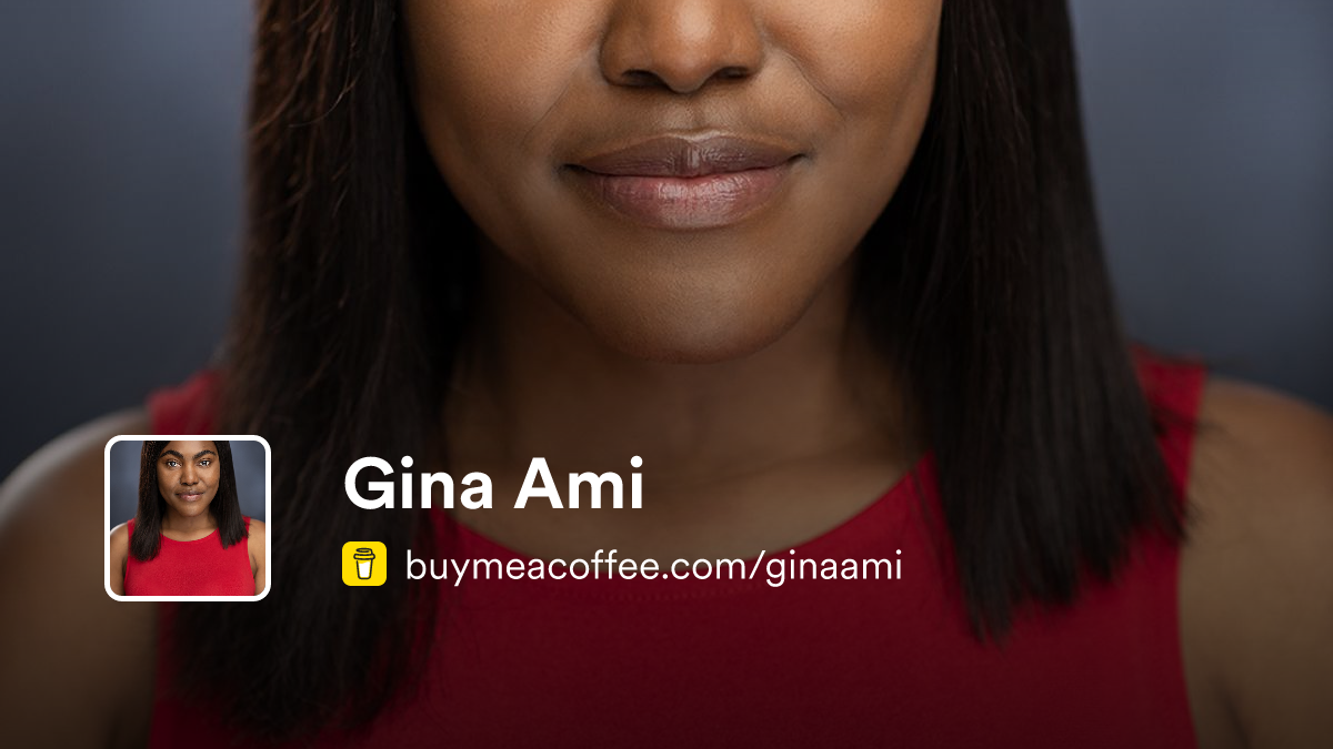 Gina Ami - Buymeacoffee