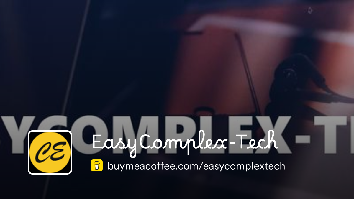 EasyComplex-Tech - Buymeacoffee