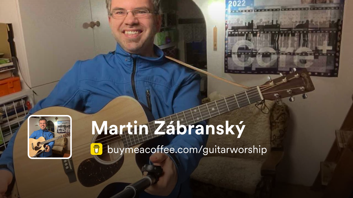 Martin Zábranský - Buymeacoffee
