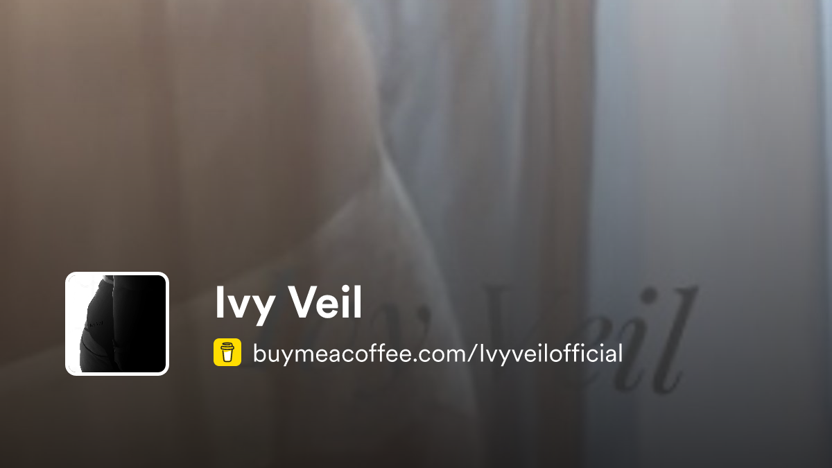 Ivy Veil - Buymeacoffee