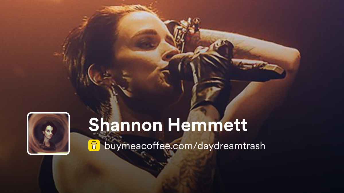 Shannon Hemmett is writing songs, touring, making art - Buymeacoffee