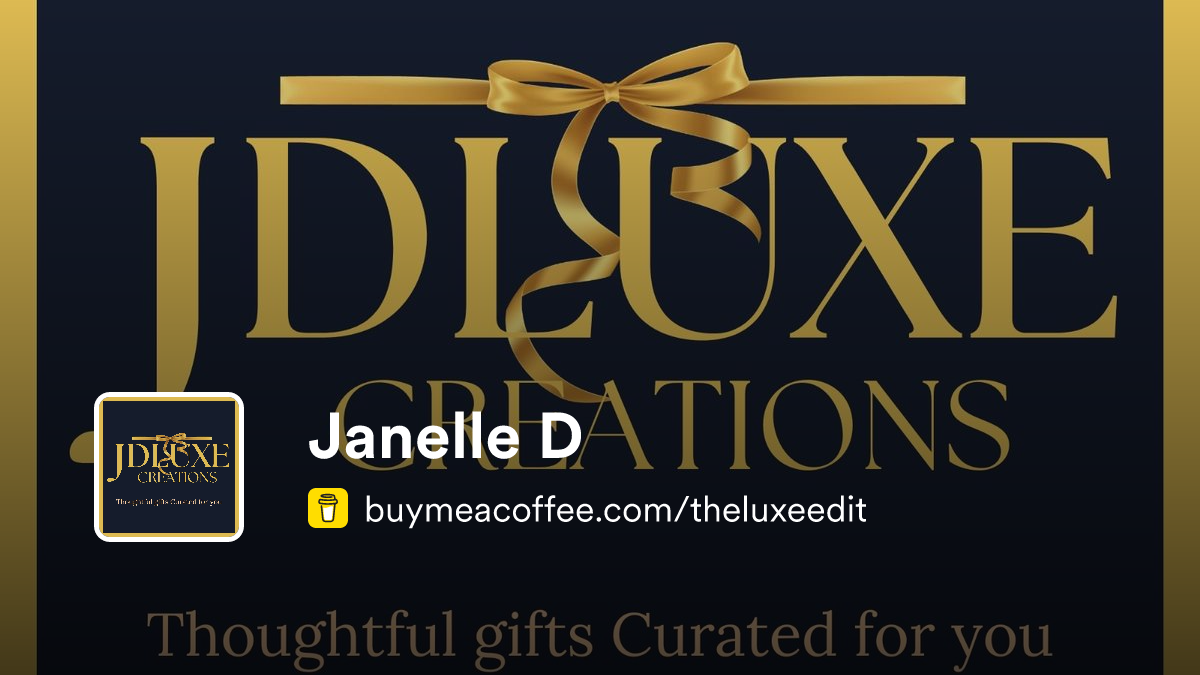 Janelle D - Buymeacoffee