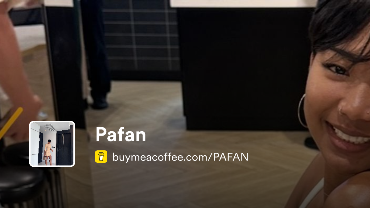 Pafan is Fashion and lifestyle content - Buymeacoffee