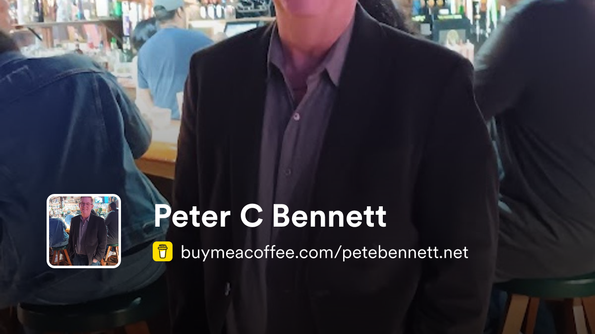 Peter C Bennett - Buymeacoffee