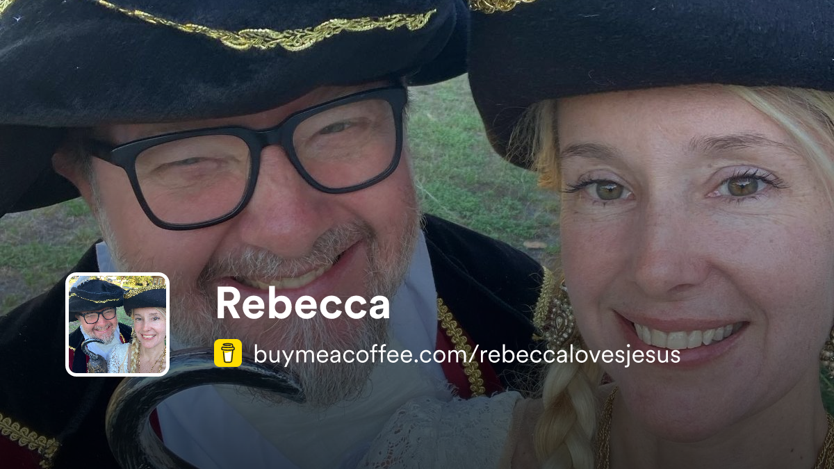 Rebecca is writing experiential fiction & prayers about union w/Christ - Buymeacoffee