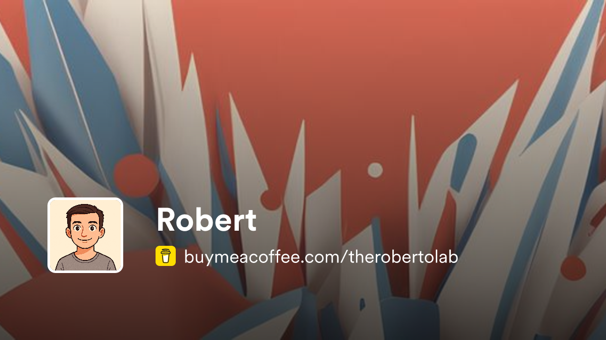 Robert is Software Developer - Buymeacoffee