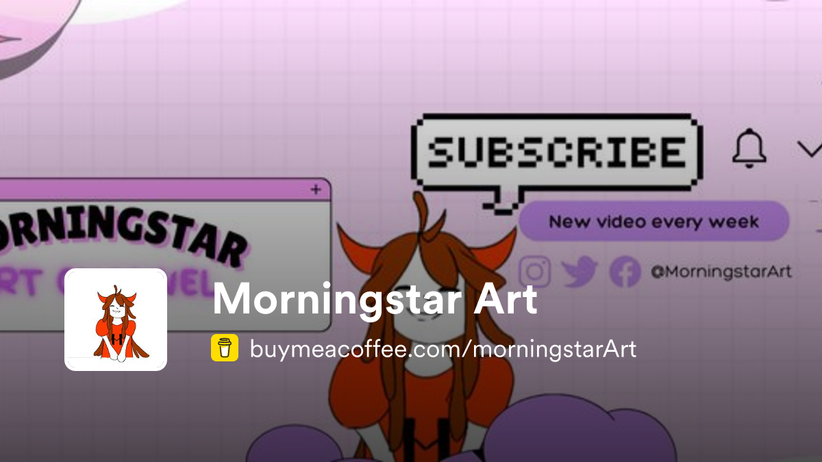 Morningstar Art - Buymeacoffee