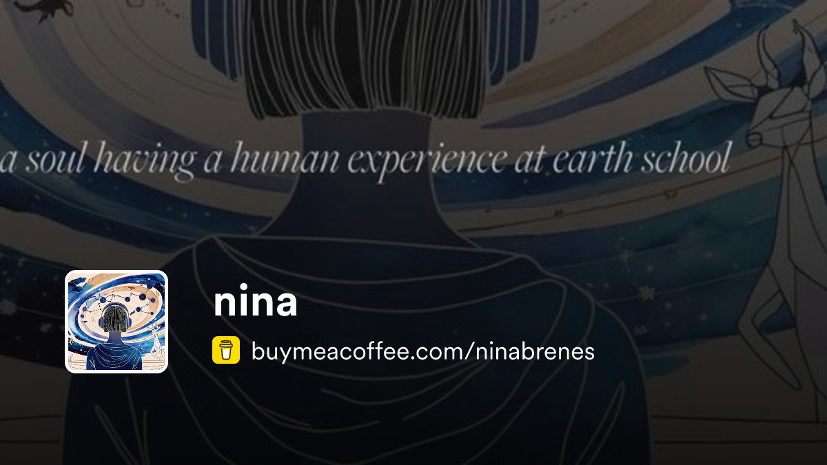 nina is writing - Buymeacoffee