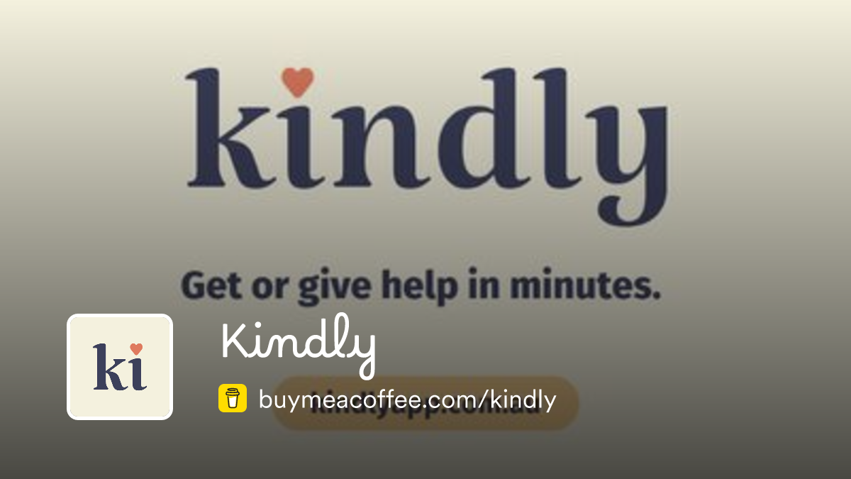 Membership | Kindly - Buymeacoffee