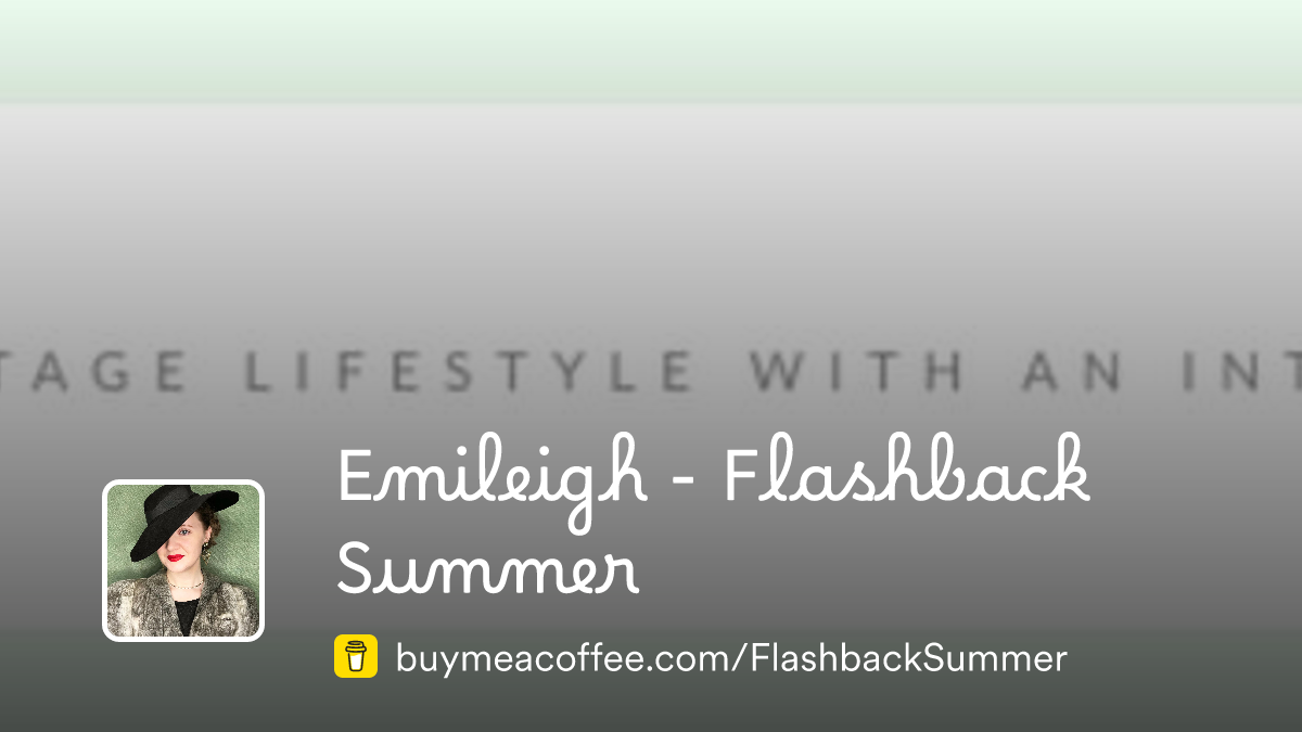 Membership | Emileigh - Flashback Summer - Buymeacoffee