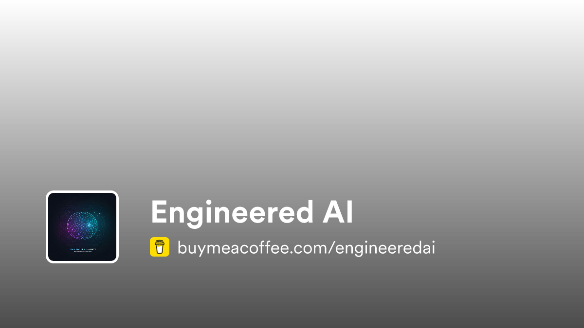 Engineered AI - Buymeacoffee