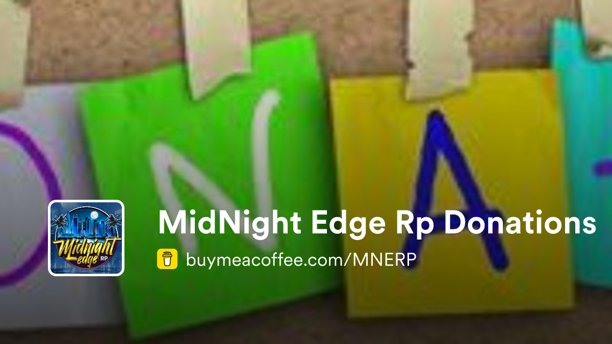 MidNight Edge Rp Donations - Buymeacoffee