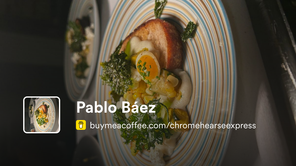 Pablo Báez - Buymeacoffee