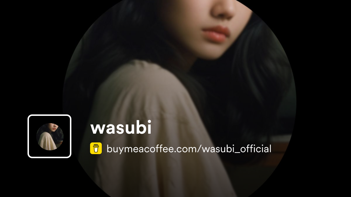 wasubi - Buymeacoffee