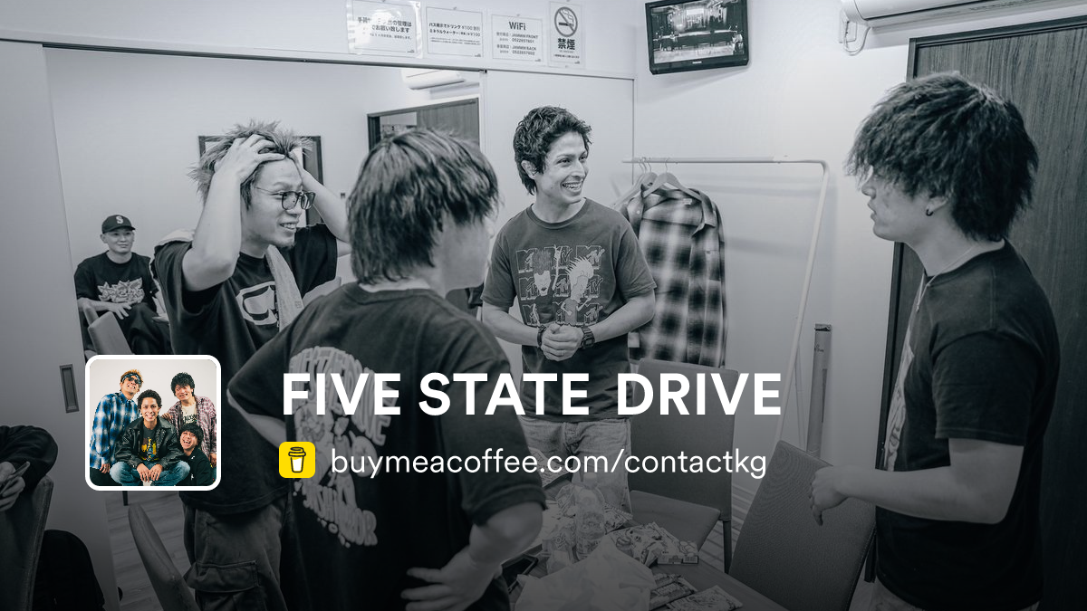 FIVE STATE DRIVE is SKA PUNK MUSIC from JAPAN - Buymeacoffee