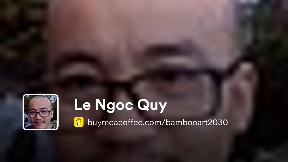 Le Ngoc Quy - Buymeacoffee