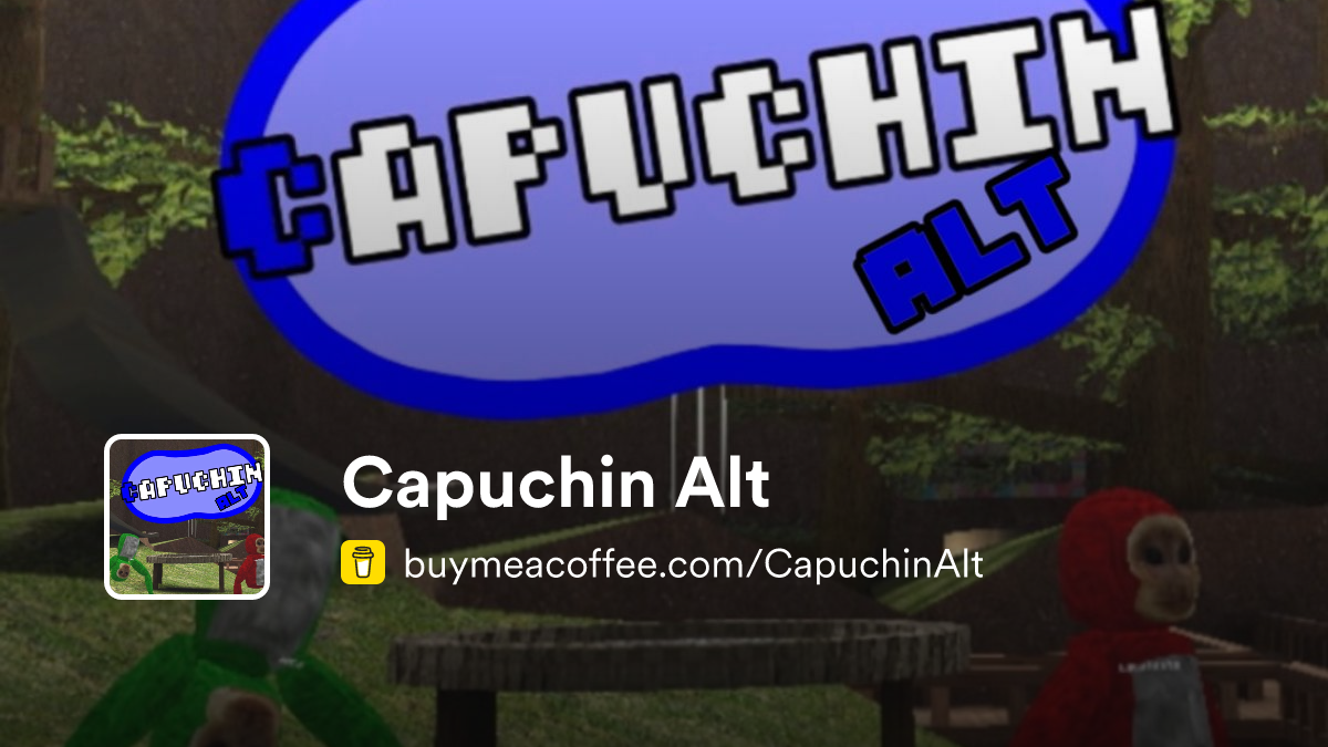 Capuchin Alt - Buymeacoffee