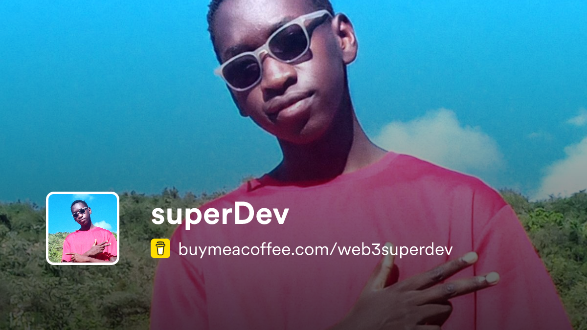 superDev - Buymeacoffee