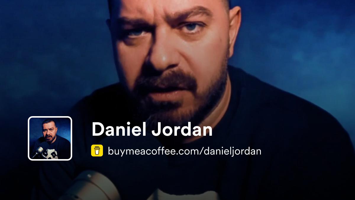Daniel Jordan - Buymeacoffee
