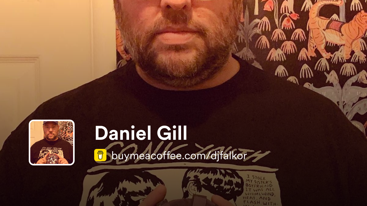 Daniel Gill - Buymeacoffee