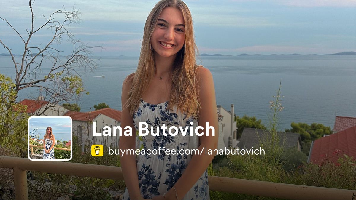 Lana Butovich - Buymeacoffee