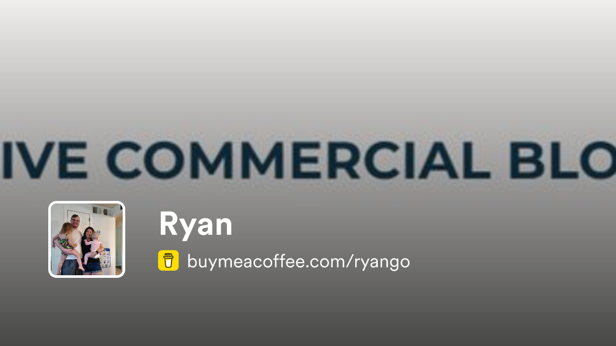 Ryan is Live Commercial Blocker - Buymeacoffee