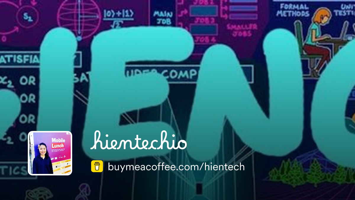 hientechio is Software Engineer - Buymeacoffee
