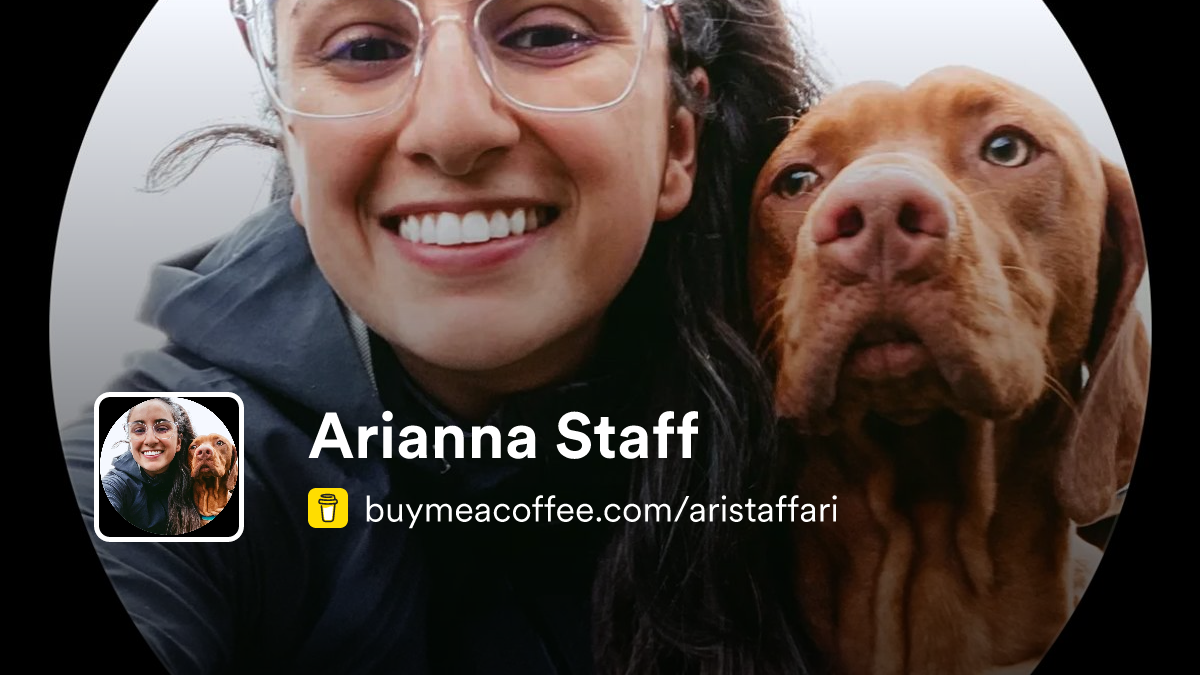 Arianna Staff - Buymeacoffee